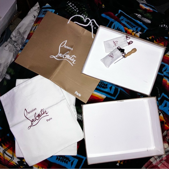 Christian Louboutin | Shoes | Christian Louboutin Box W Accessories ...